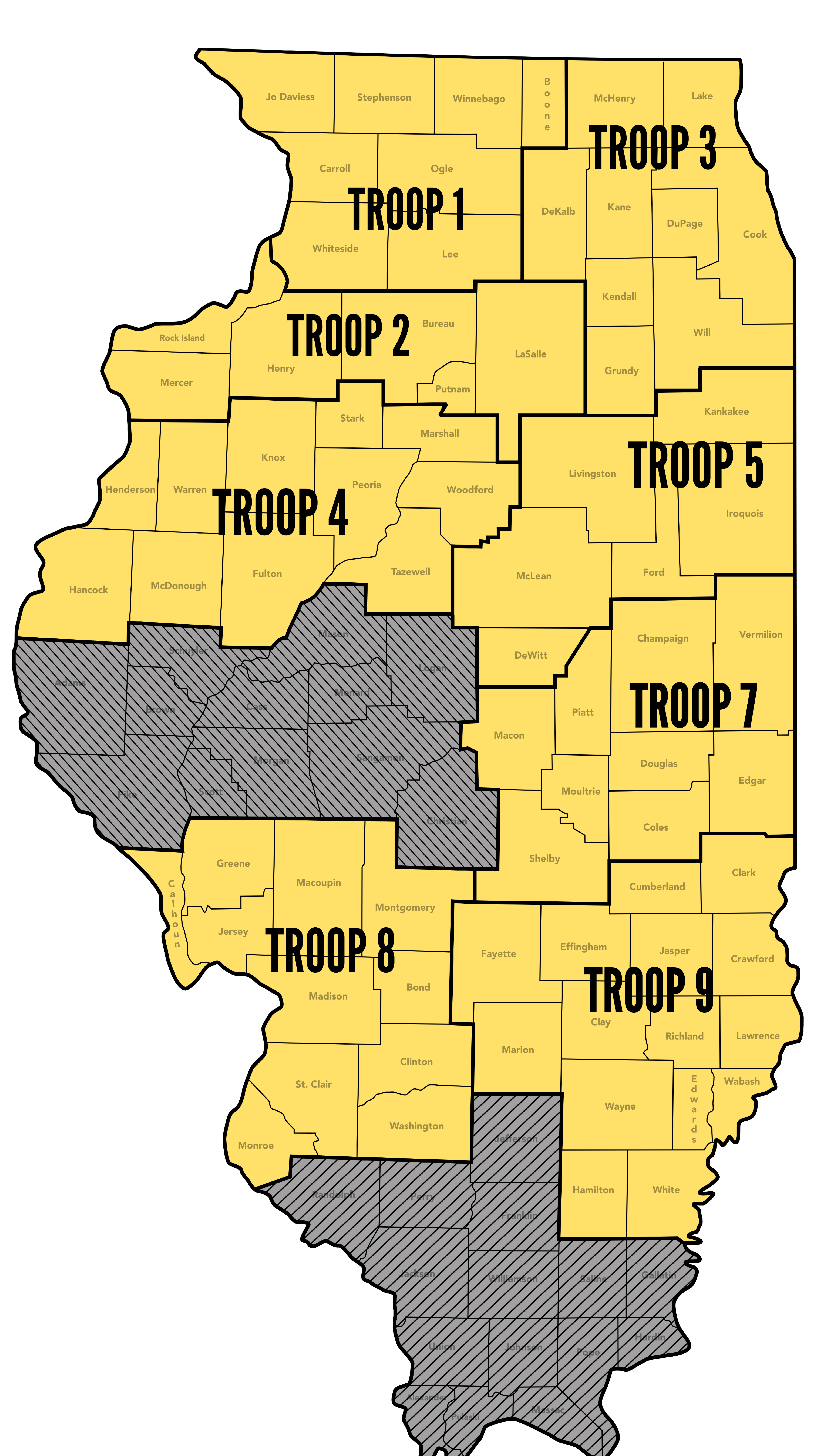 Cadet Class 154b :: Illinois State Police Merit Board